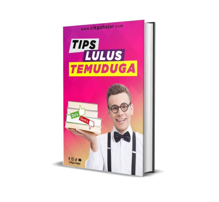 Cikgu Hajar | E- Book Dan Bengkel Online temuduga Guru SPP